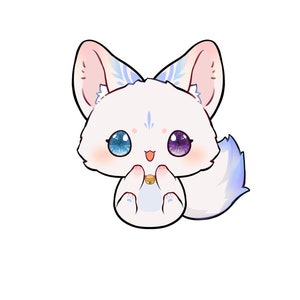 Customizable Vtuber - Fox Vtuber Model - Fully Body/fully Rigged Live2d ...