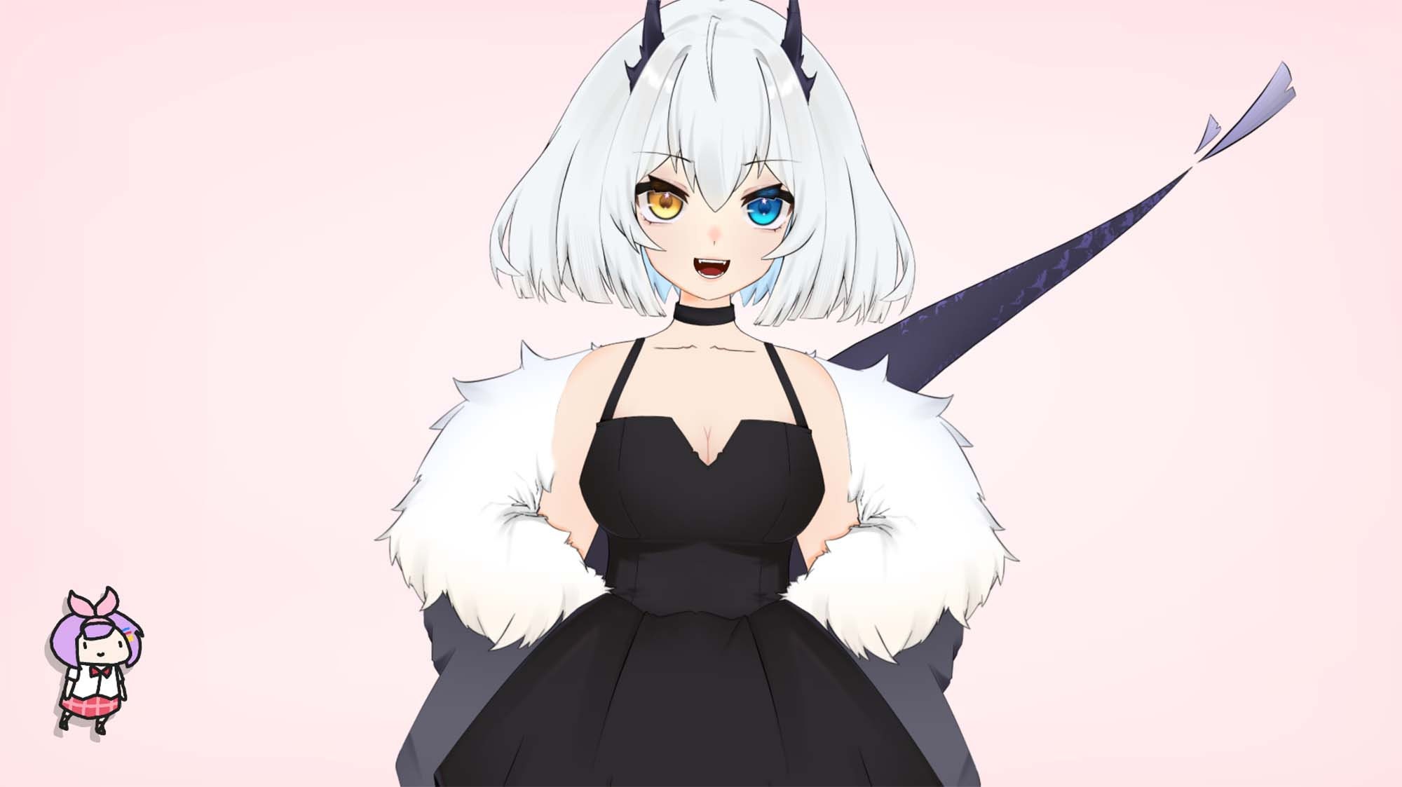 Customizable Vtuber Girl Vtuber Model Fully Body/fully Rigged Live2d ...