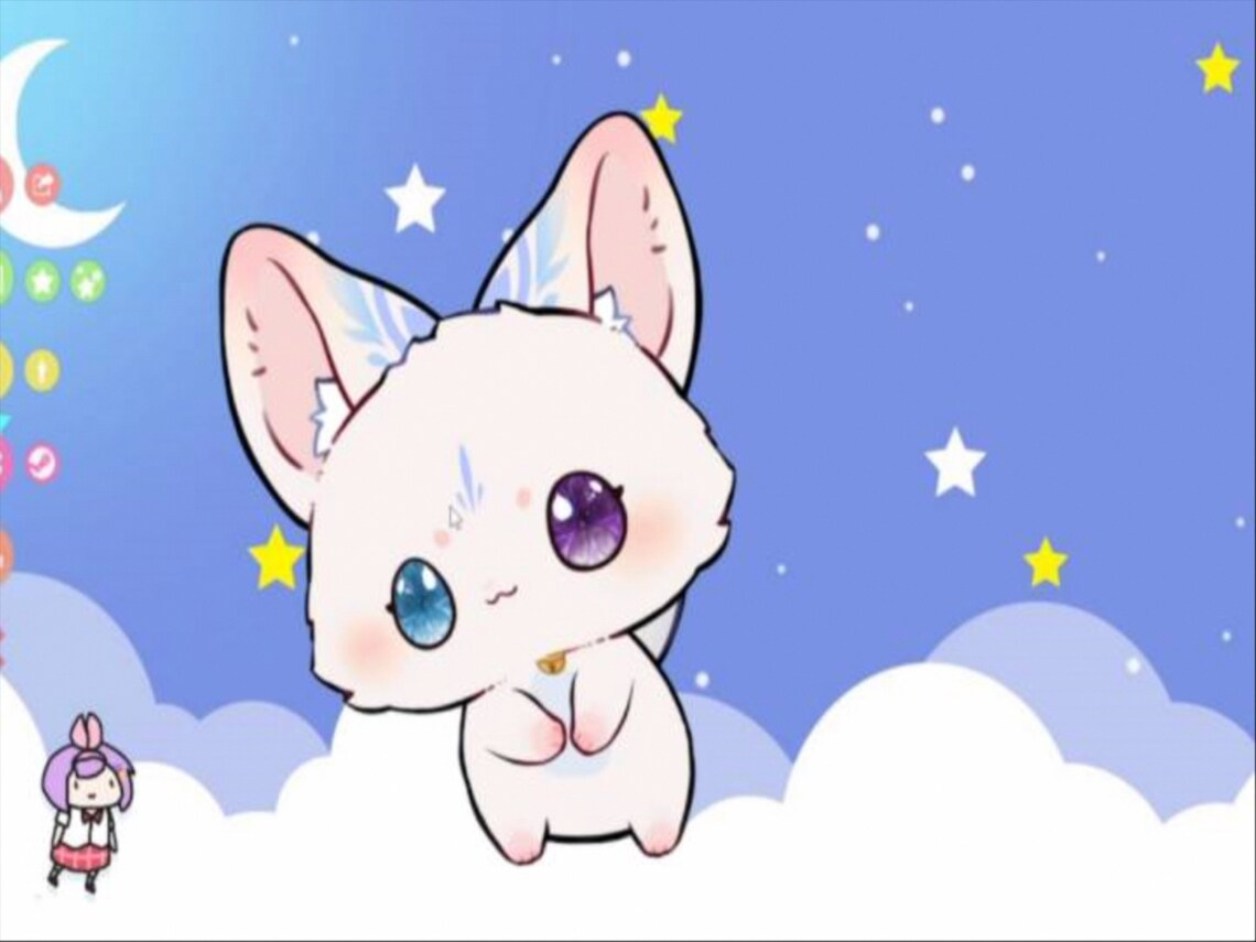 Cute Fox Vtuber Model - Fully Rigged Live2d Avatar - Etsy