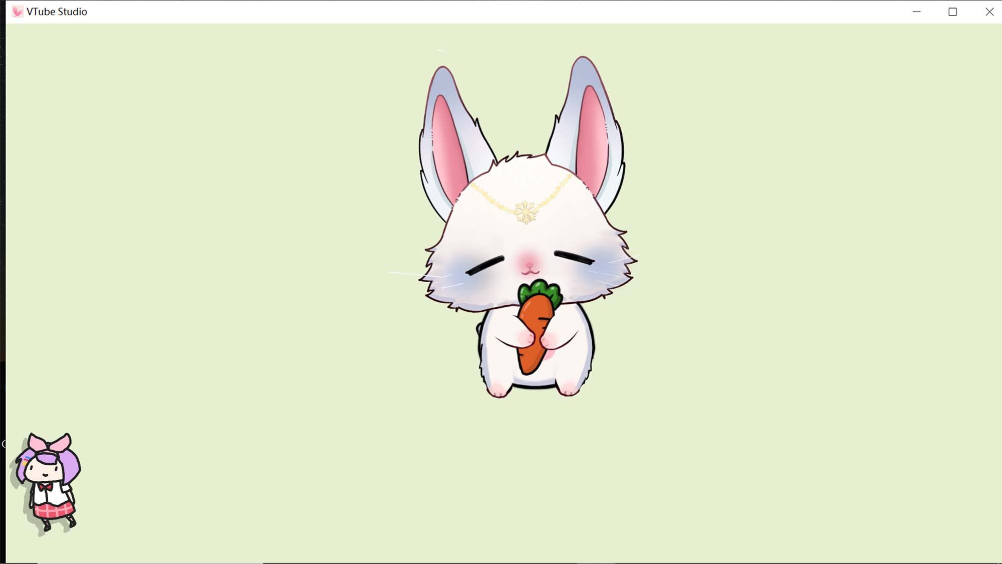 Customized Vtuber Bunny Vtuber Model Fully Body/fully Rigged Live2d ...