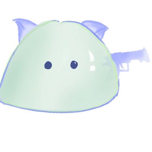 Customized Vtuber - Slime Vtuber Model - Fully Body/fully Rigged Live2d ...