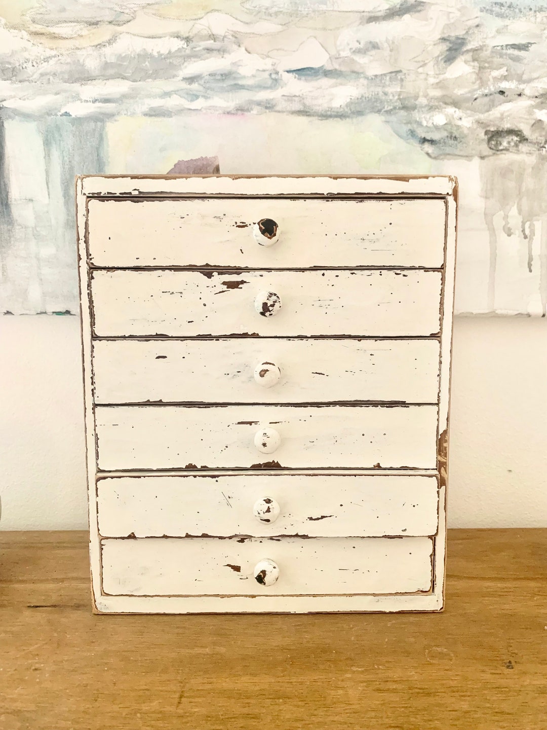 Antique Painted Draws - Etsy