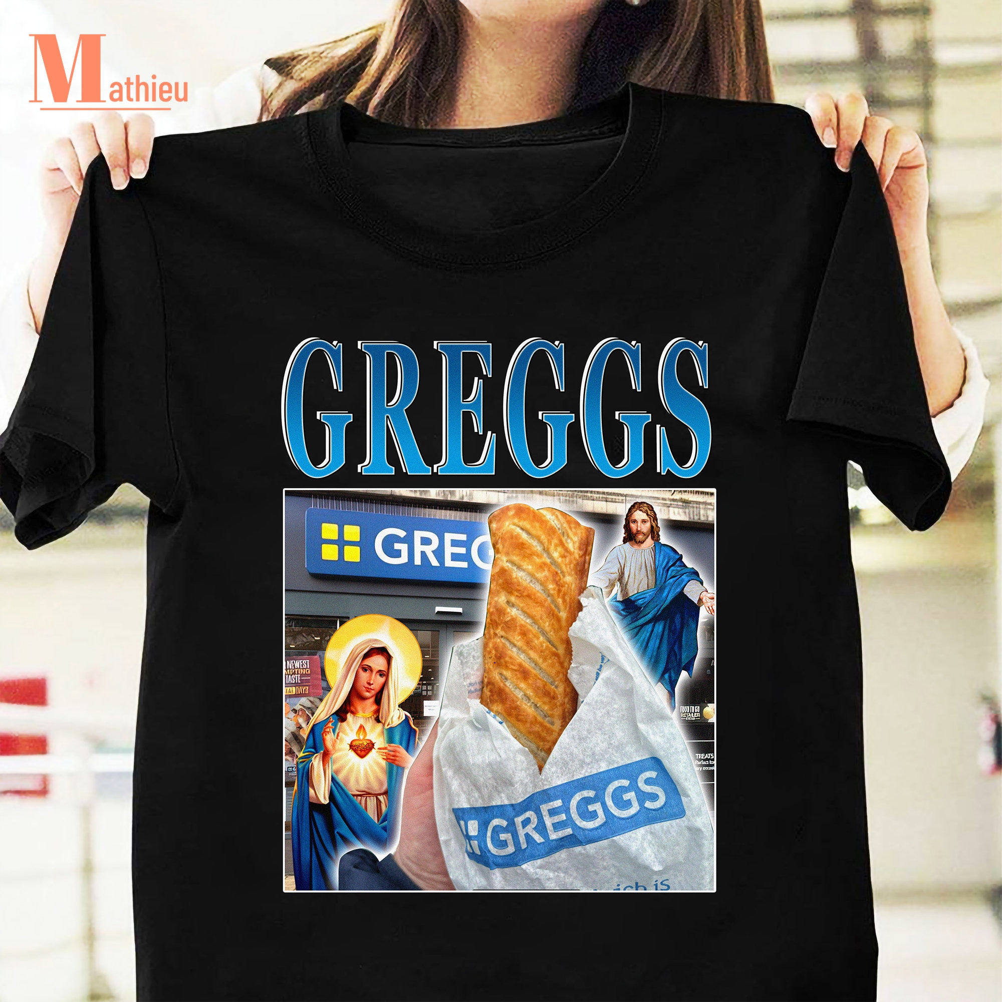 Greggs Homage T-Shirt, Bakery Chain Shirt, Greggs Plc Shirt, John Gregg Shirt, Greggs Homage ...
