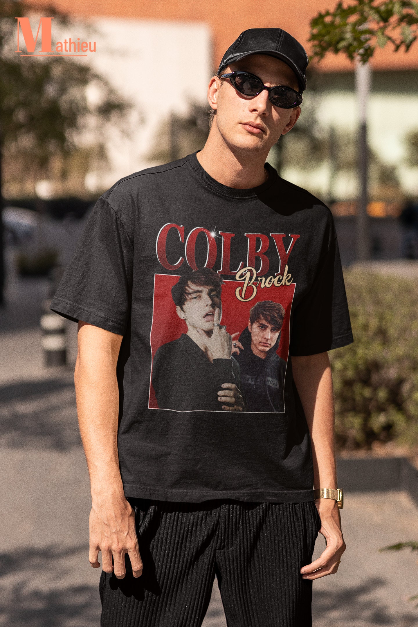 Colby Brock Homage T-shirt Youtuber Shirt Sam and Colby - Etsy