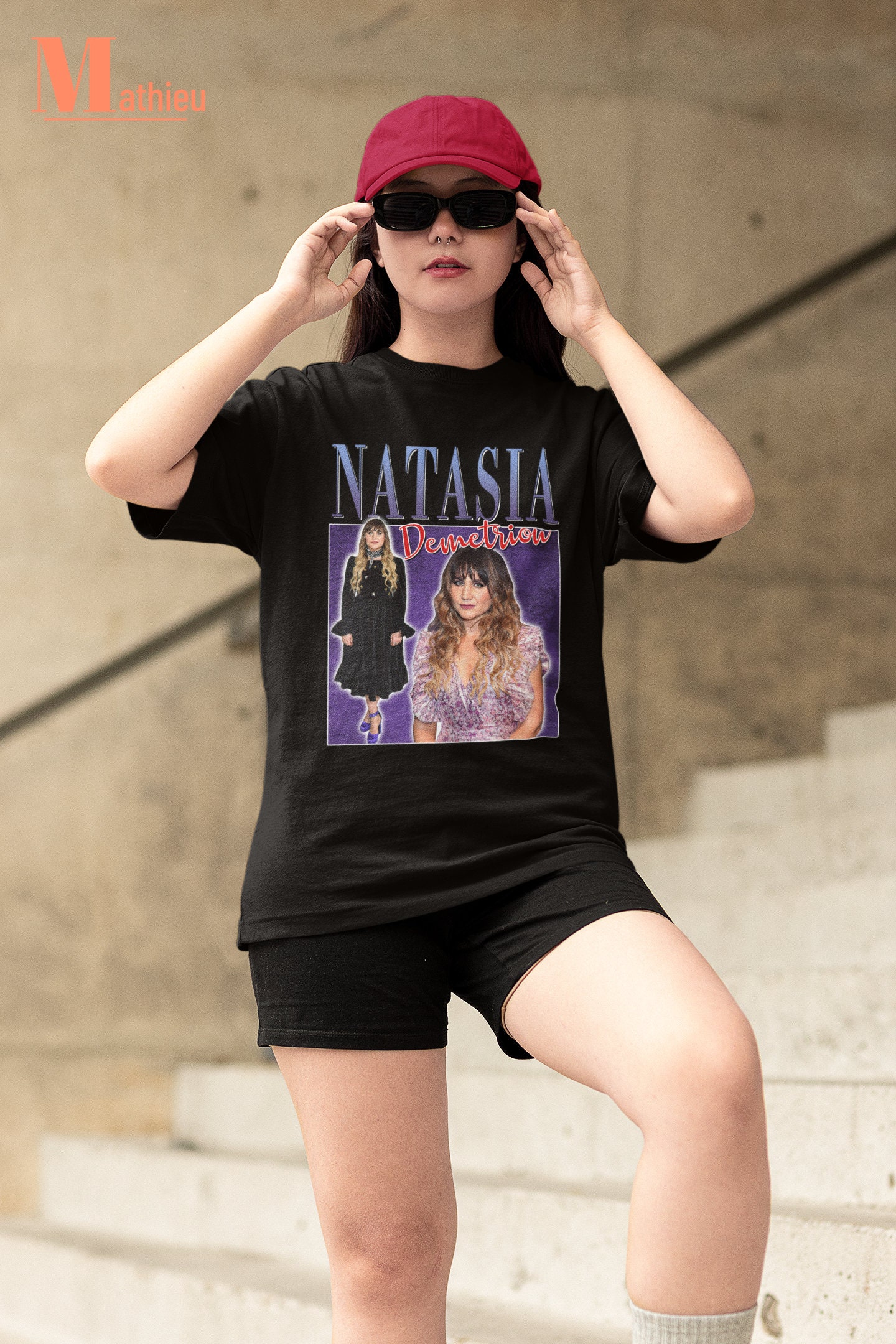 Natasia Demetriou Homage T-shirt Nadja Shirt What We Do in - Etsy