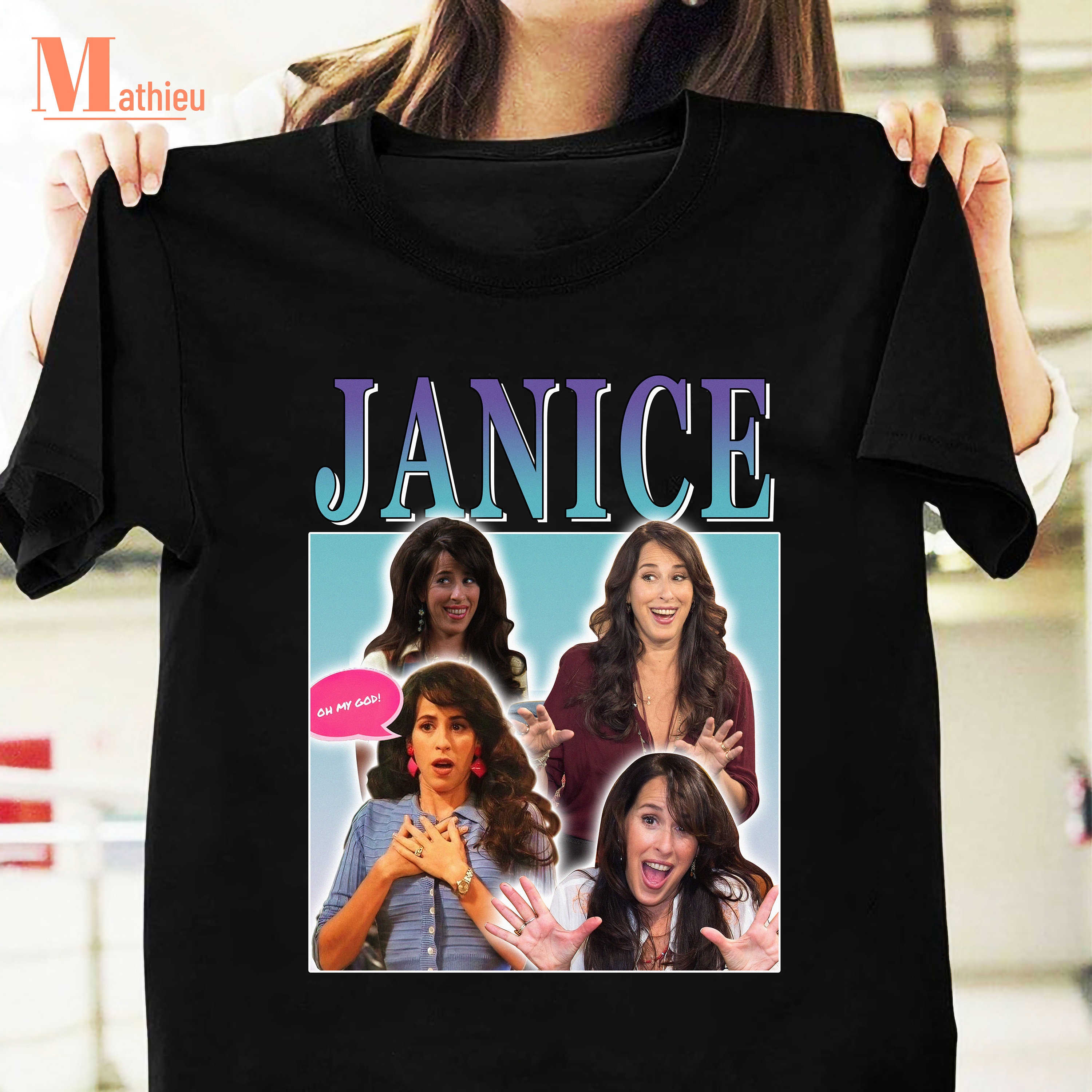 Janice Homage T-Shirt, Friends TV Series Shirt, Oh My Gawd, Oh My God ...