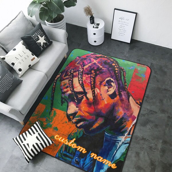 Travis Scott Rug - Etsy
