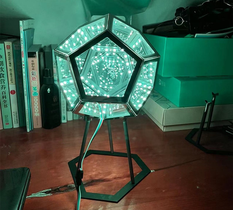 Tesseract Cube Light Infinty Dodecaedron Lights Infinity LED - Etsy
