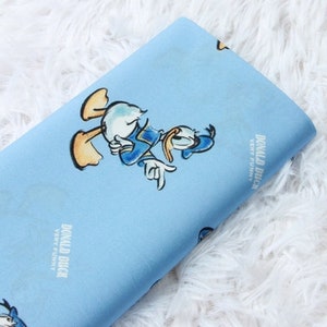 Donald Duck Fabric Cartoon Character Fabric 100% Cotton Fabric - Etsy