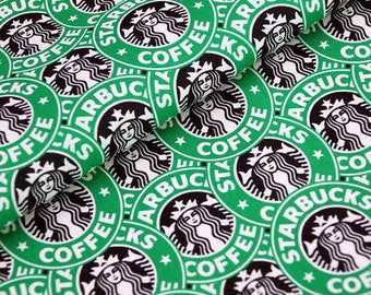 Starbucks Fabric for Coffee Lover Fabric Tarbucks Coffee Fabric Mermaid ...