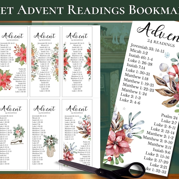 Printable Bookmark - Etsy