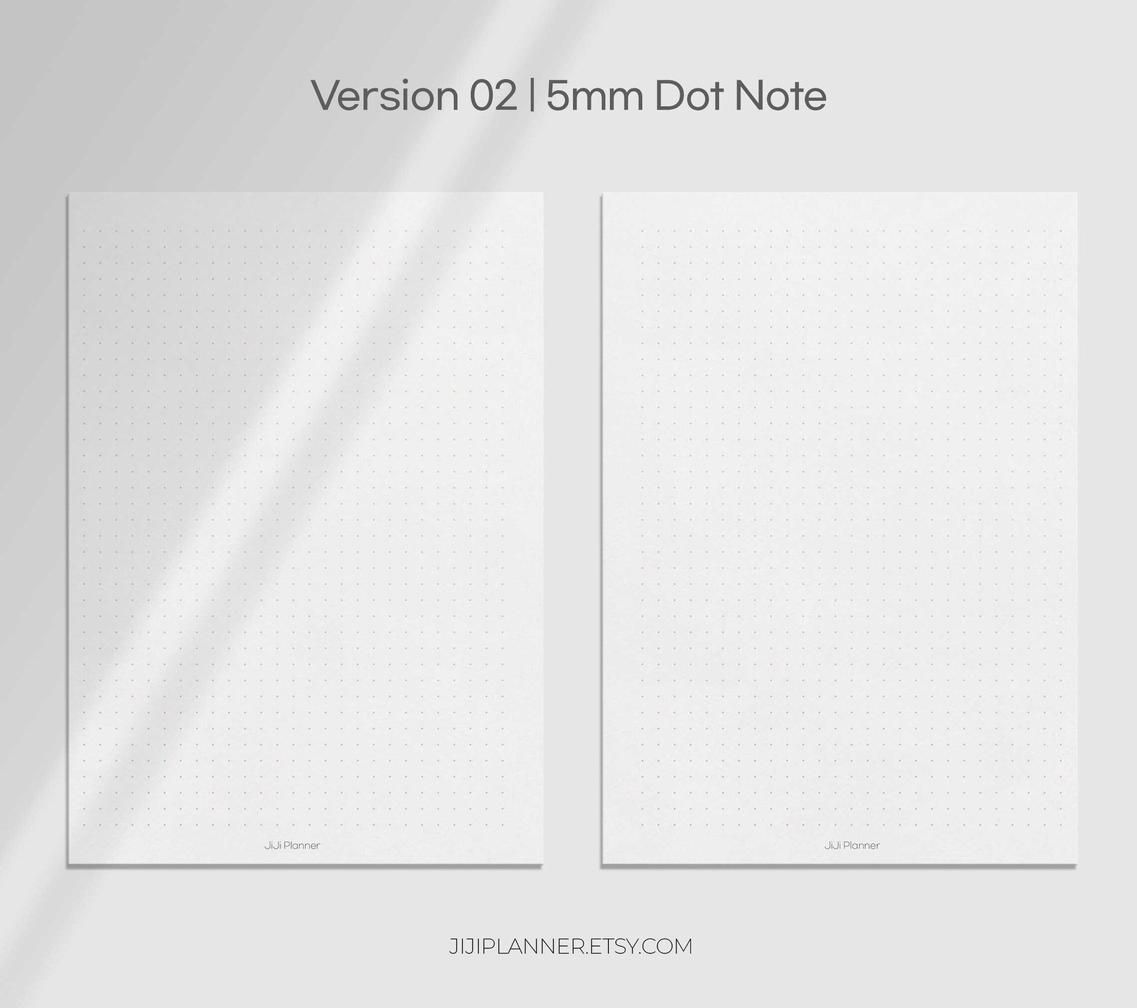 Printable A5 Basic Note Page Set, Planner Insert, Study Memo Diary ...
