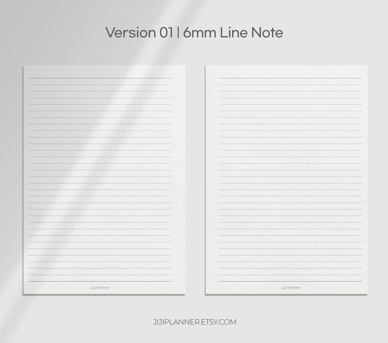 A5 Note Page Set: Lined, Dot, Grid, Blank (printable PDF) - Etsy Australia