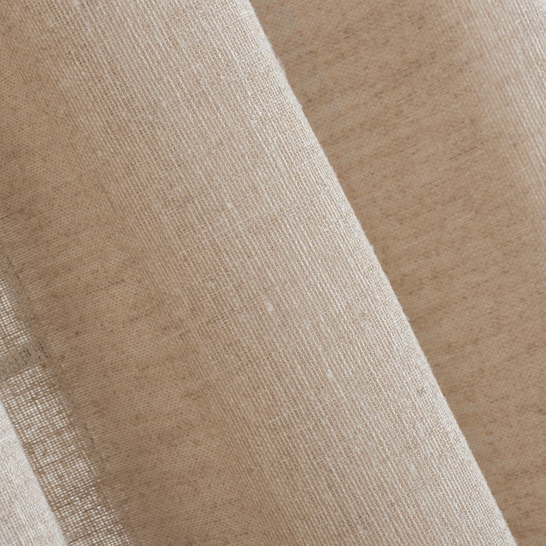 Triple French Pleated Custom Linen Curtain 20 Color Options - Etsy UK