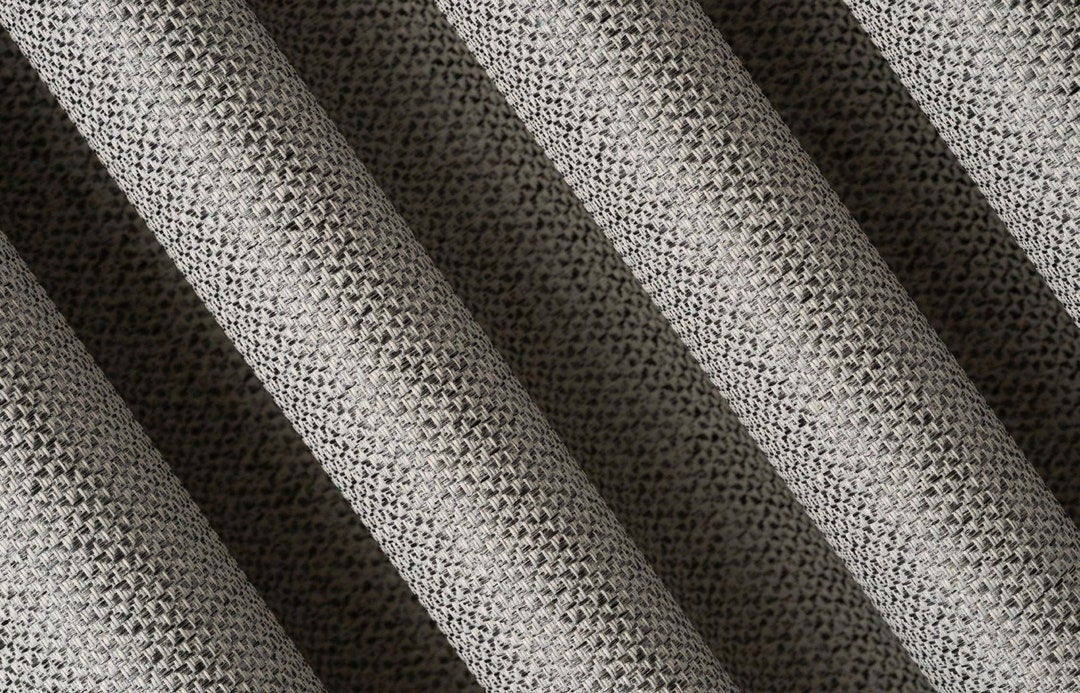 100% Blackout Jacquard Tweed Curtains for Livingroom, Lined Bedroom ...