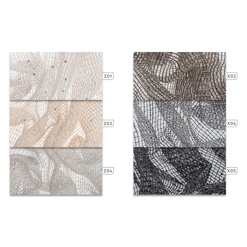 Bohemian Fishnet Linen Curtain, French Pleat Sheer Drape - Etsy