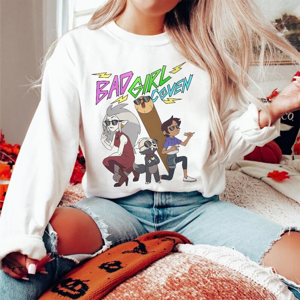 Bad Girl Coven Sweatshirt, The Owl House Sweatshirt Designed & Sold By ...