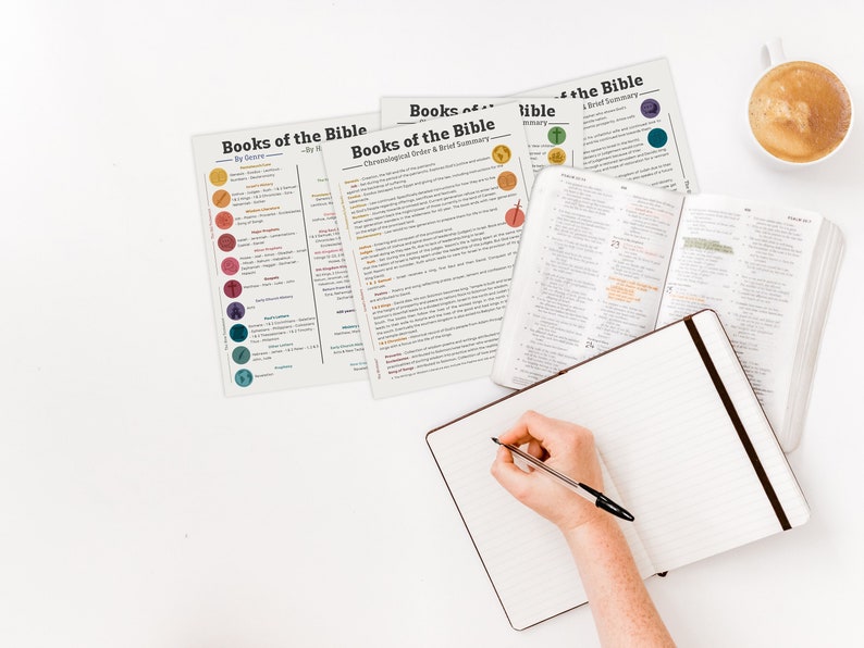 Books of the Bible Overview: Chronological Order & Summary (digital ...