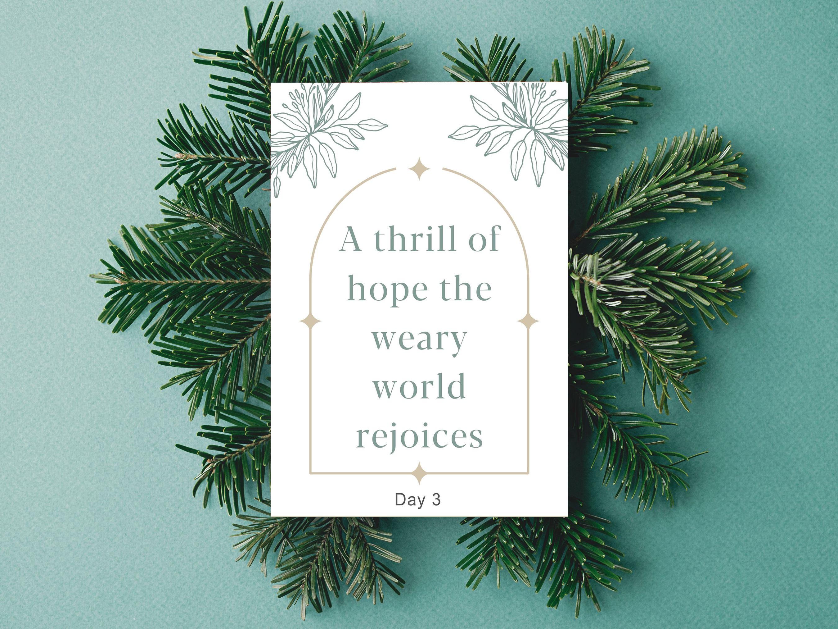 Advent Bible and Carols Printable Cards, Christmas Bible Verse Cards ...