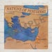 Nations of Pentecost Map, Map of Acts 2, Spread of Christianity ...
