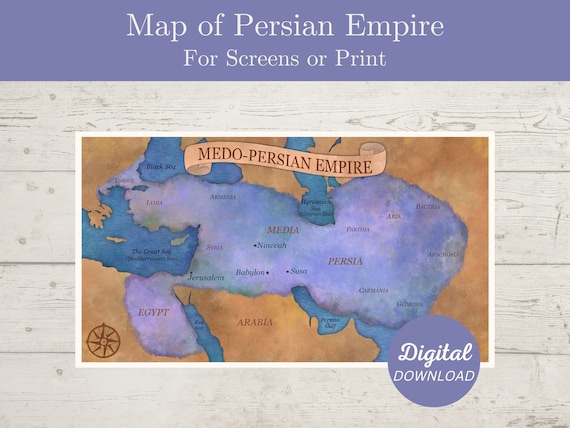 Mapa Do Imperio Persa