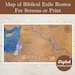 Biblical Exile Route Map: Assyrian & Babylonian Exile (digital Download ...