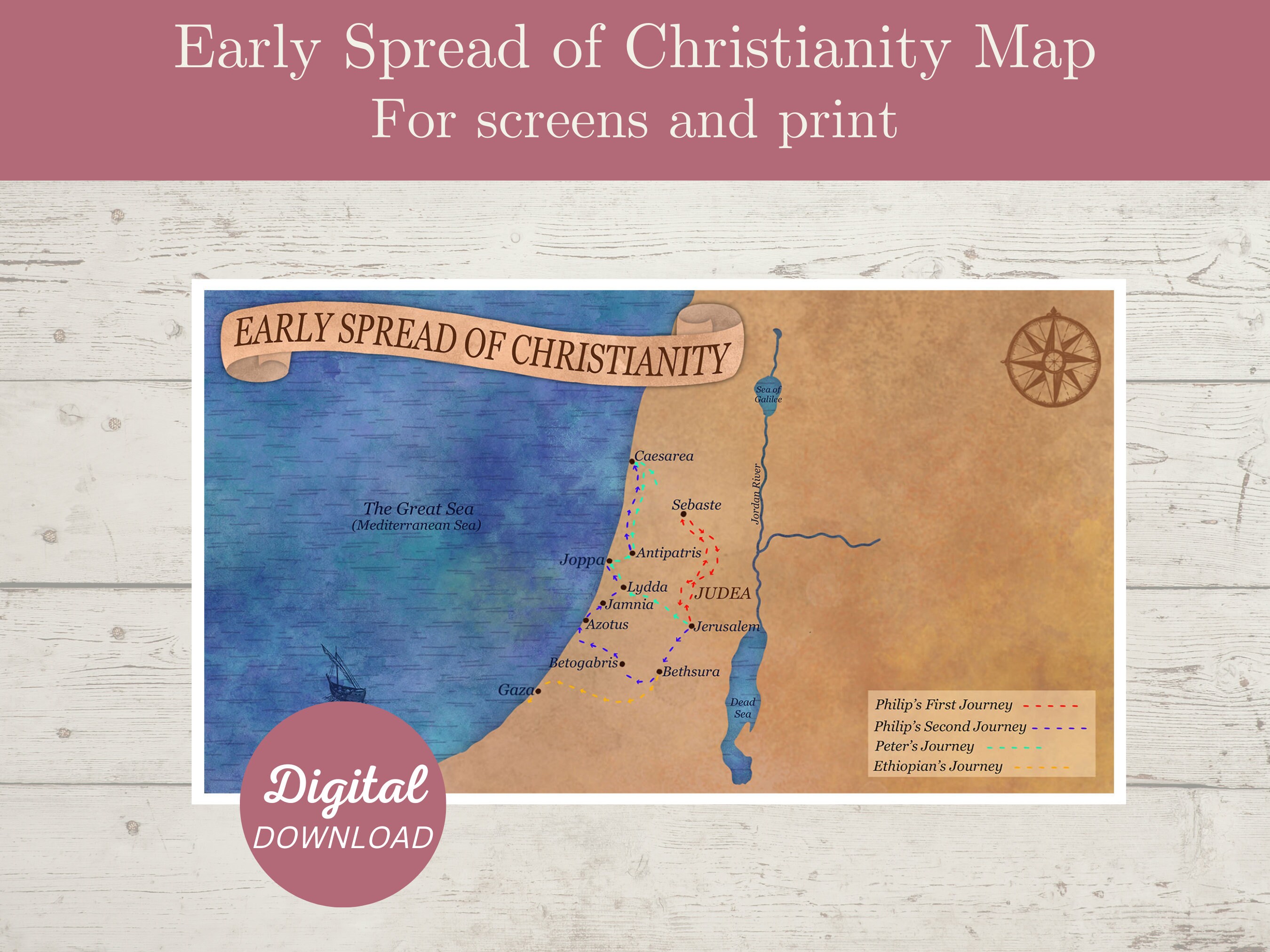 Spread Of Christianity Map Rome Early Christianity Activity