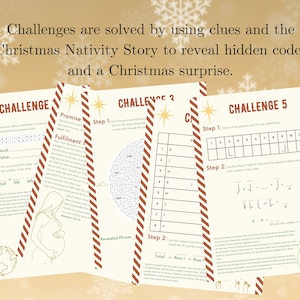 Christmas Nativity Escape Room, Bible Escape Room, Bible Study Escape ...
