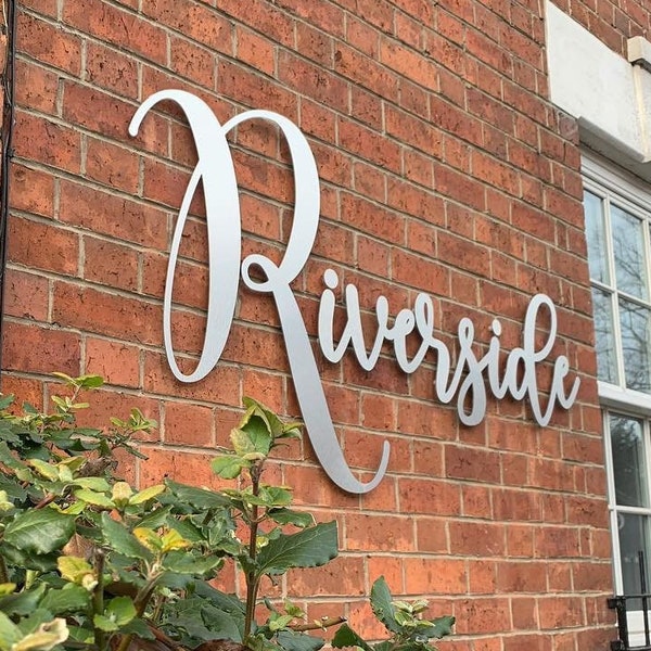 Laser Cut Letters Outdoor - Etsy