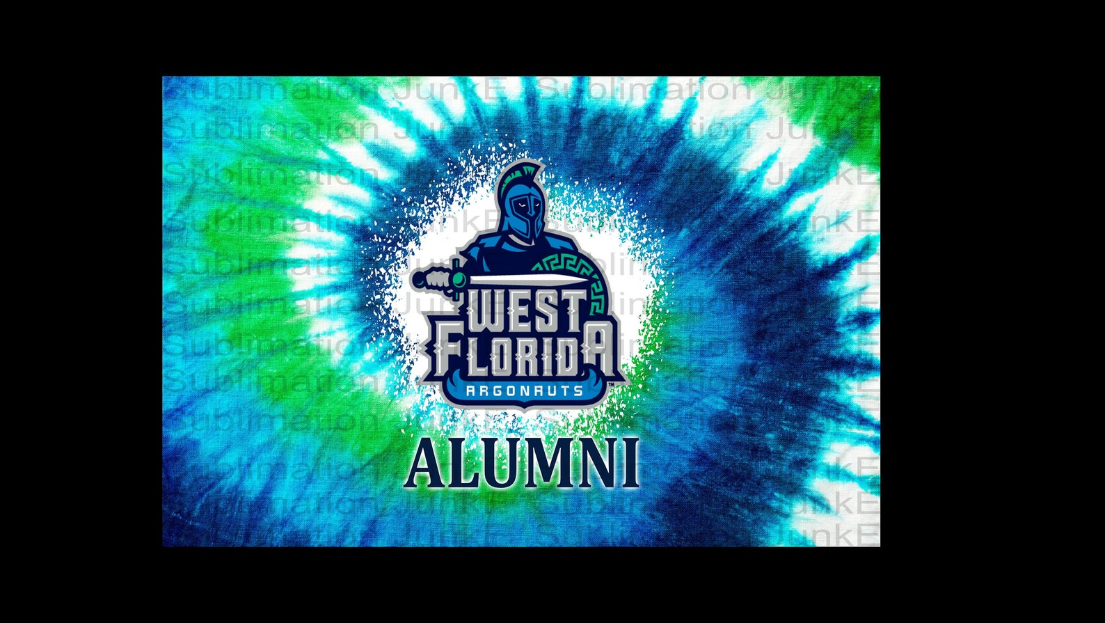 4 in 1 Can Koozie UWF Alumni Swirl PNG Sublimation - Etsy