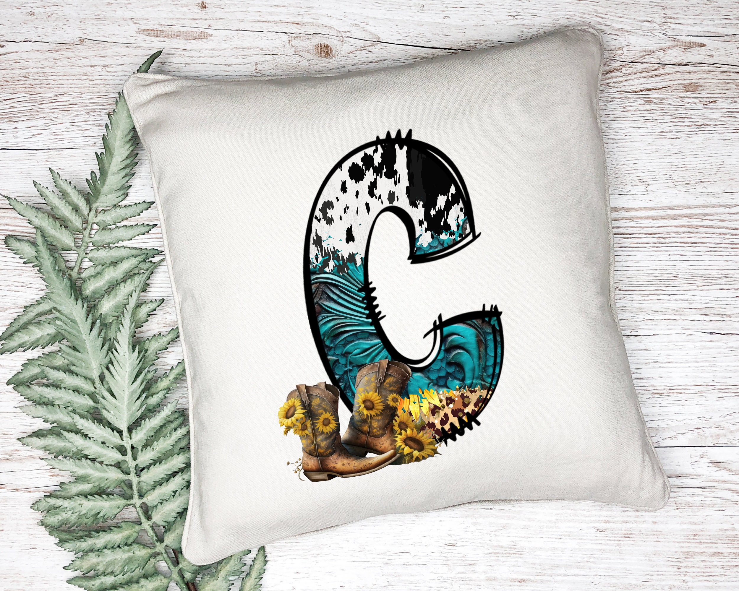 Western Clipart Doodle Letters, Alpha Bundle, Alphabet, Hand Drawn ...