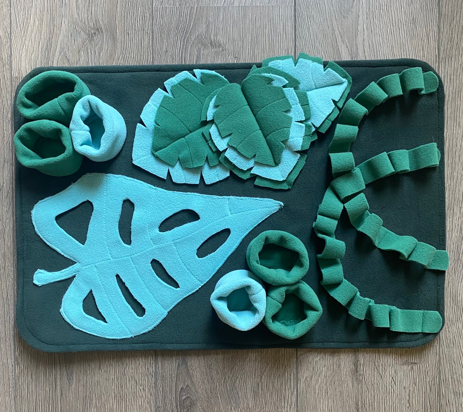 JUNGLE Forage Snuffle Mat for Dogs Cats Small Pets / Handmade ...