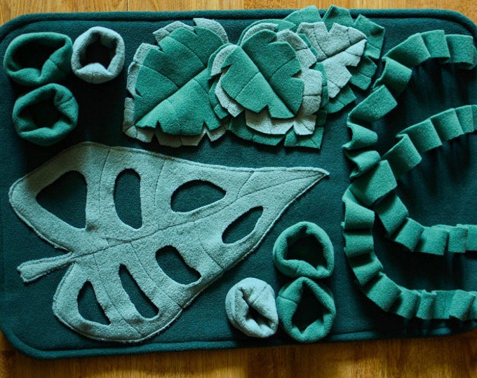 JUNGLE Forage Snuffle Mat for Dogs Cats Small Pets / Handmade ...
