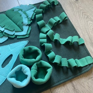 JUNGLE Forage Snuffle Mat for Dogs Cats Small Pets / Handmade ...