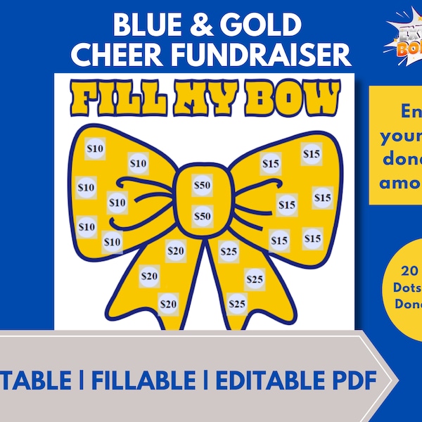 Cheer Fundraiser - Etsy