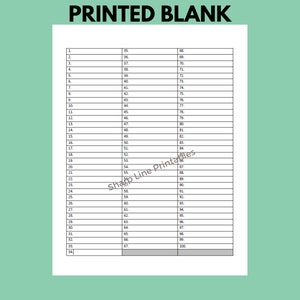 Customizable Fillable Tracking Sheet Printable Fillable Form PDF Names ...