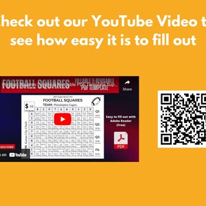 Editable Football Squares Game PDF - Numbered Grids for Football Bets ...