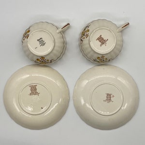 Spode Copeland buttercup Tea Cup/saucers set of 2 - Etsy