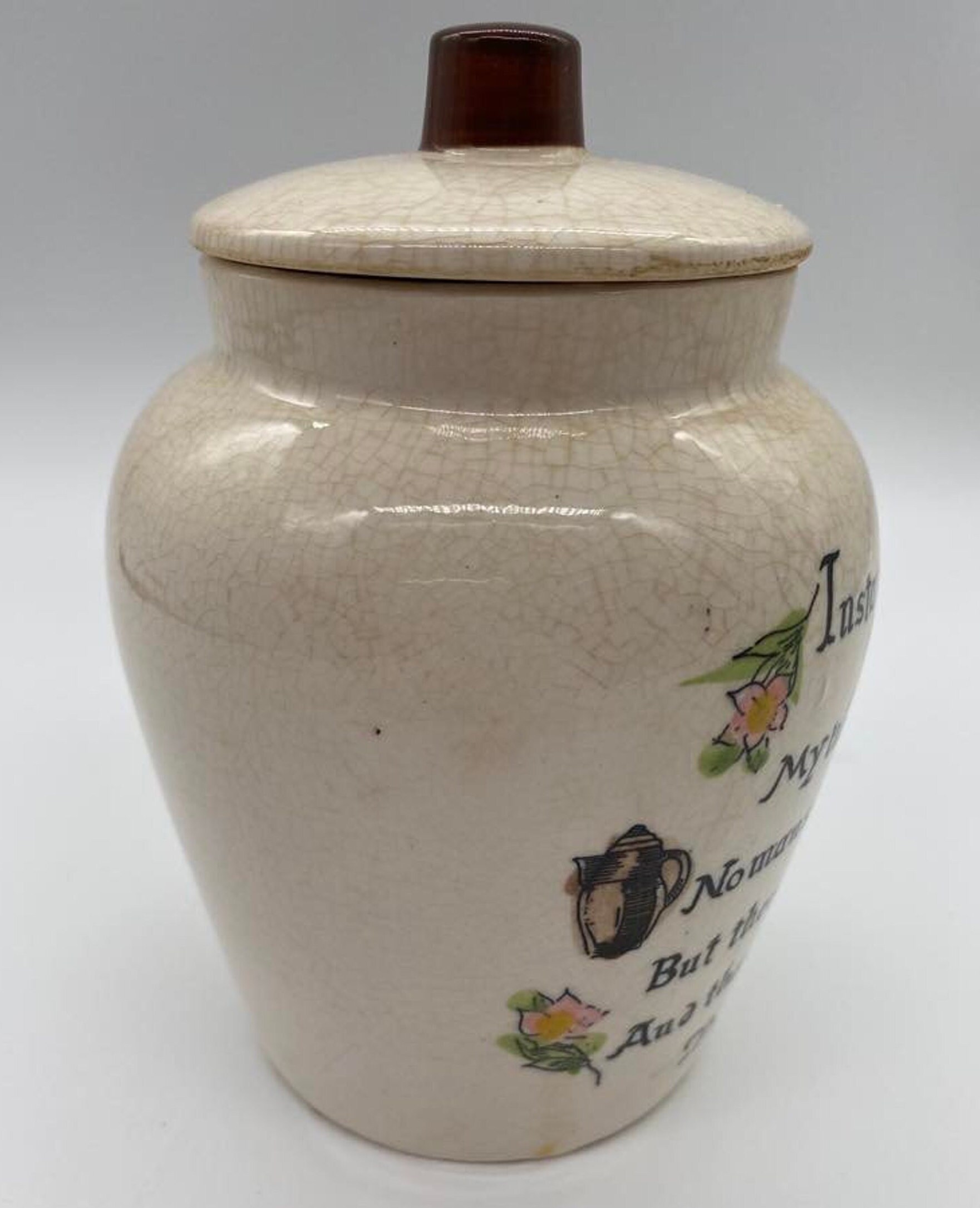 Instant Coffee Jar 1980s - Etsy
