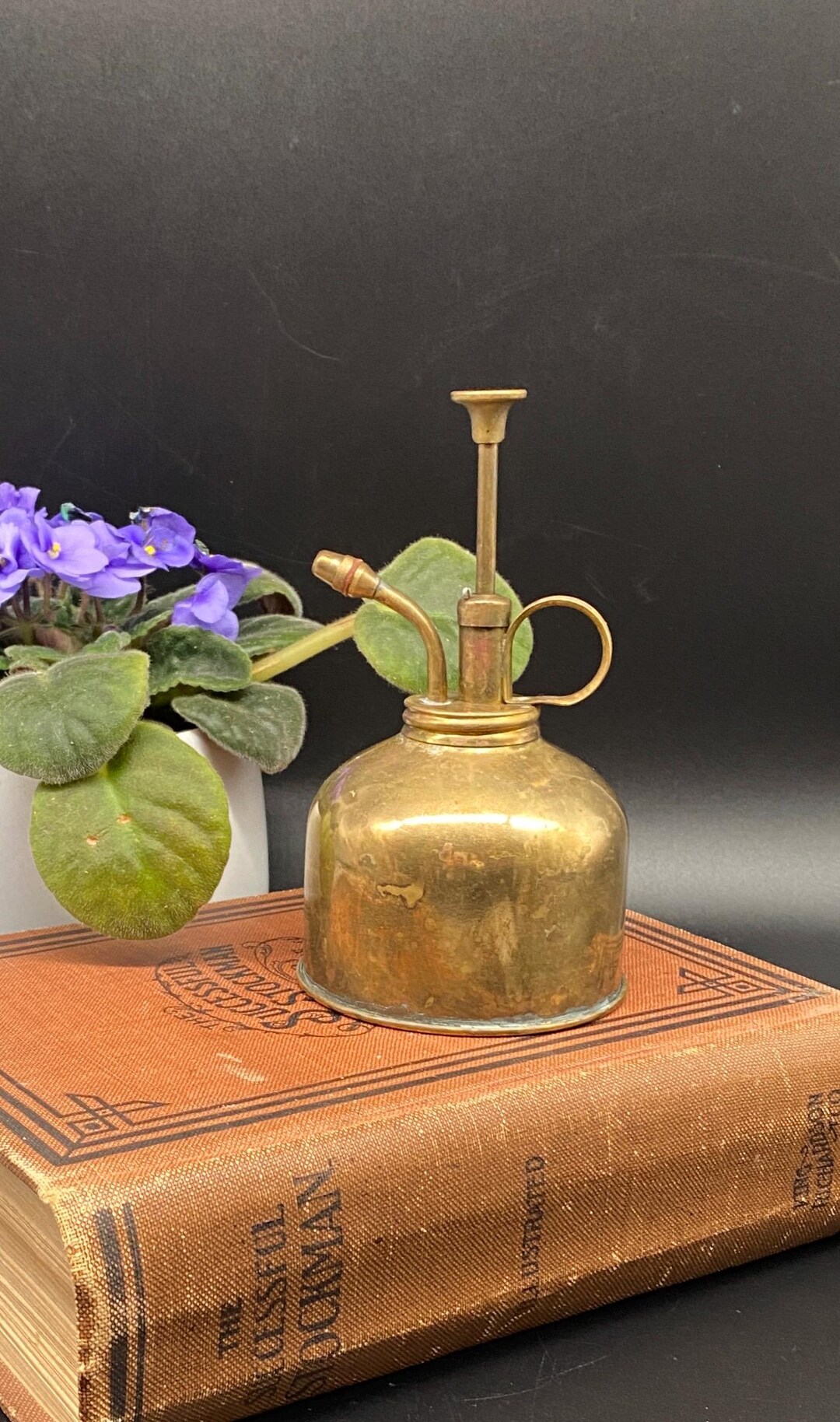 Vintage Brass Plant Mister/atomizer - Three Stars No. 305 - Made in ...