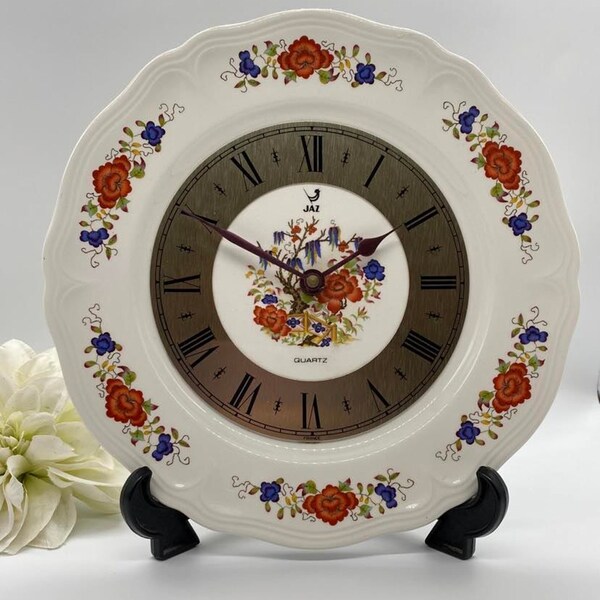 Ceramic Plate Clock - Etsy UK