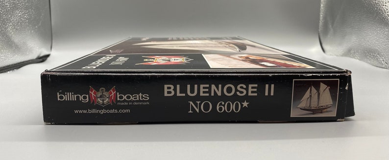 Vintage Billing Boats Bluenose II Series 600 Wood Model Kit Denmark ...