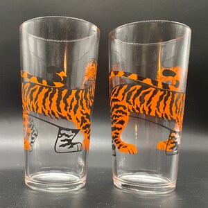 Vintage Esso “tiger in Your Tank” Glasses - Set of 2 - 1970s - Etsy