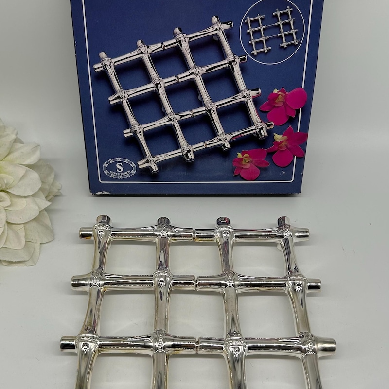 Silver Trivet - Etsy