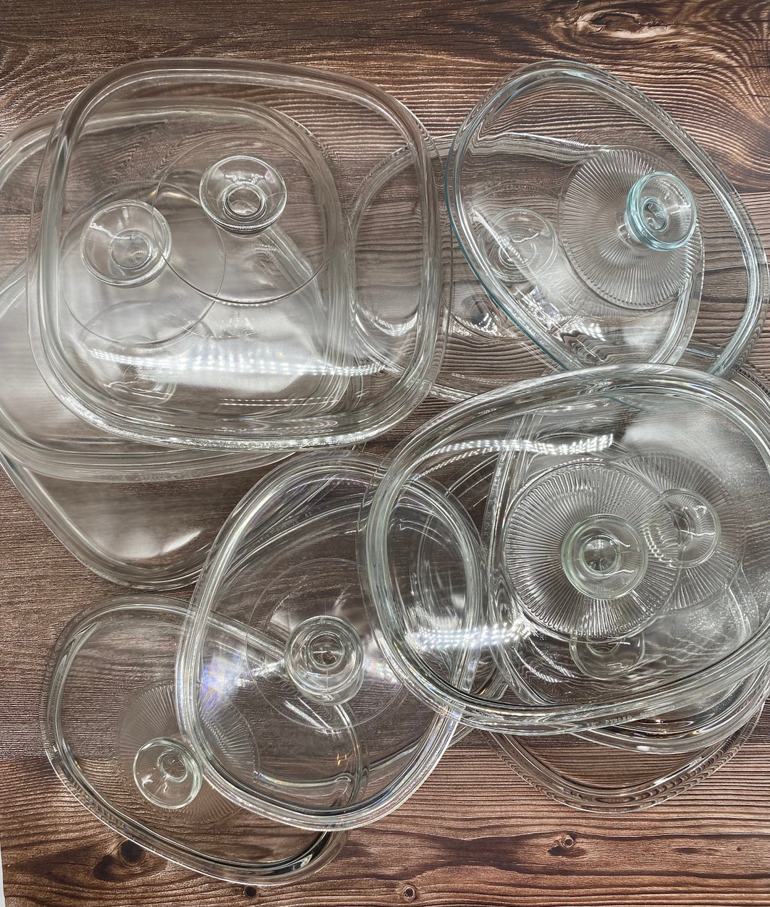 Vintage Pyrex Casserole Dish Replacement Lid: Round, Oval, Square - Etsy