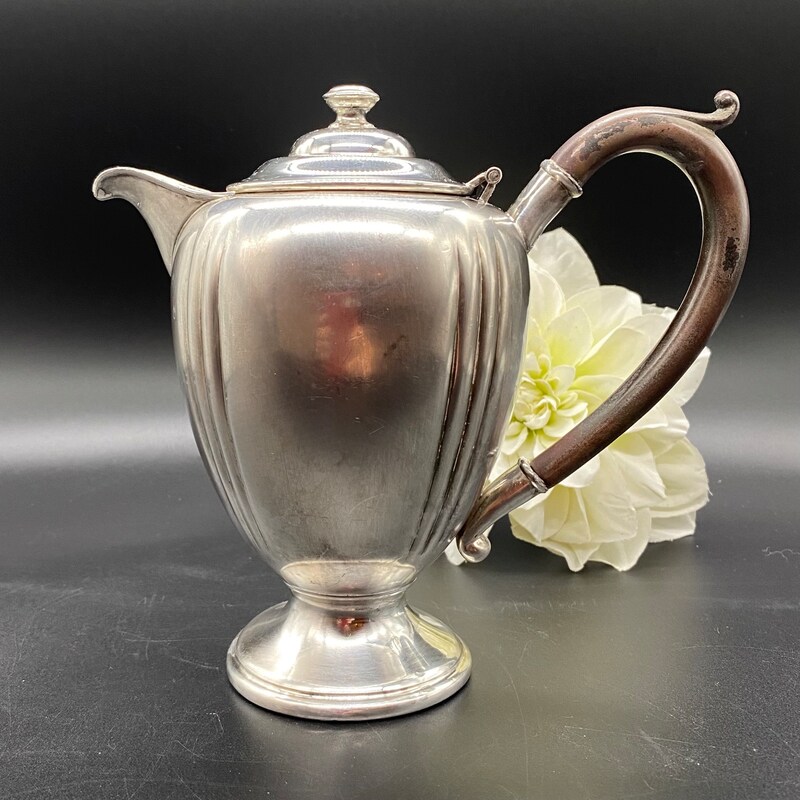 Silver Coffee Pot - Etsy