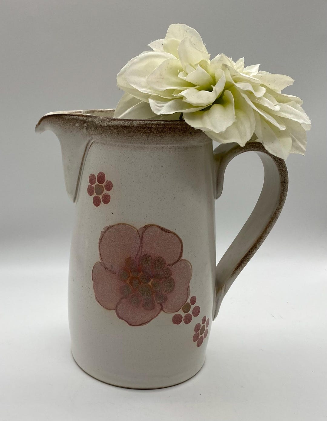 Denby-langley - Gypsy Pattern - Stoneware - Tall Coffee Pot - No Lid ...