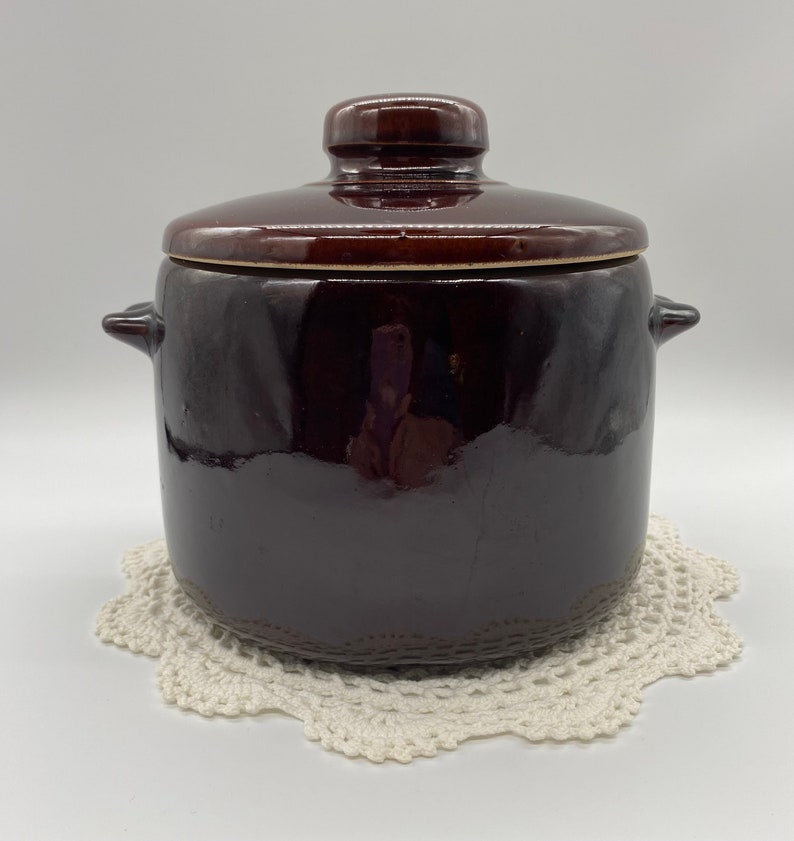 Westbend USA Brown Bean Pot - Etsy