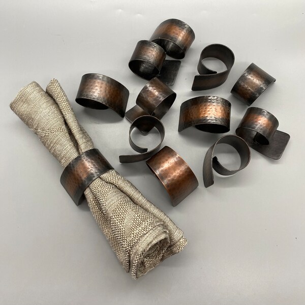 Copper Napkin Ring - Etsy