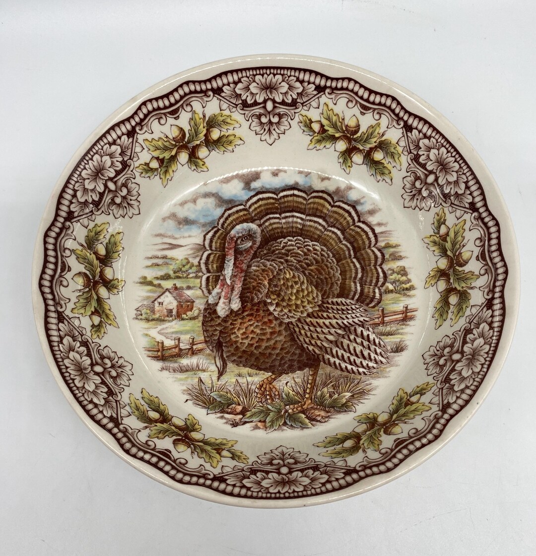 Vintage Victorian English Pottery by Edward Challinor - Thanksgiving ...